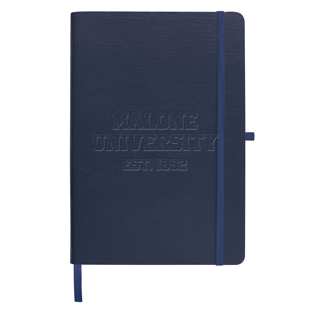 Classic Textured Journal, Navy – Malone Campus Store